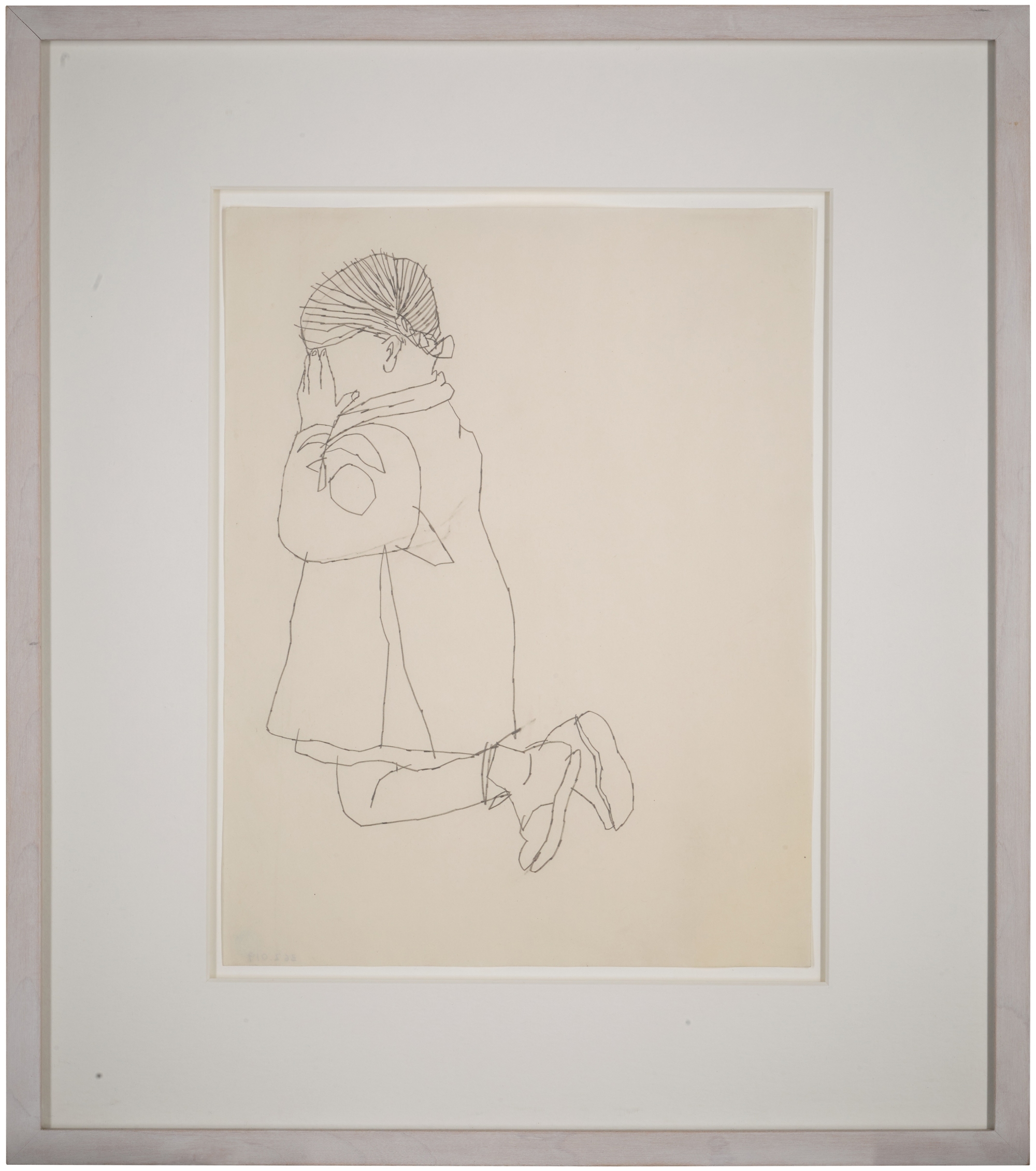 Andy Warhol | Kneeling Girl Full Figure | MutualArt