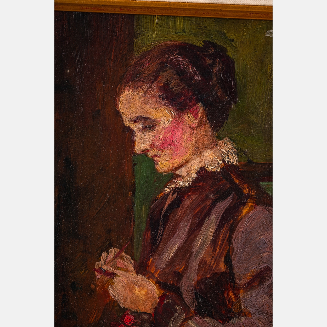 Harold Gilman | Portrait of a Woman in an Arm Chair | MutualArt