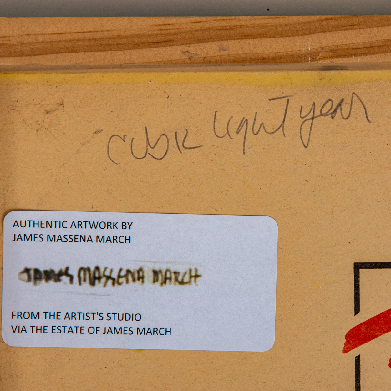 James Massena March | Cubic Light Year | MutualArt