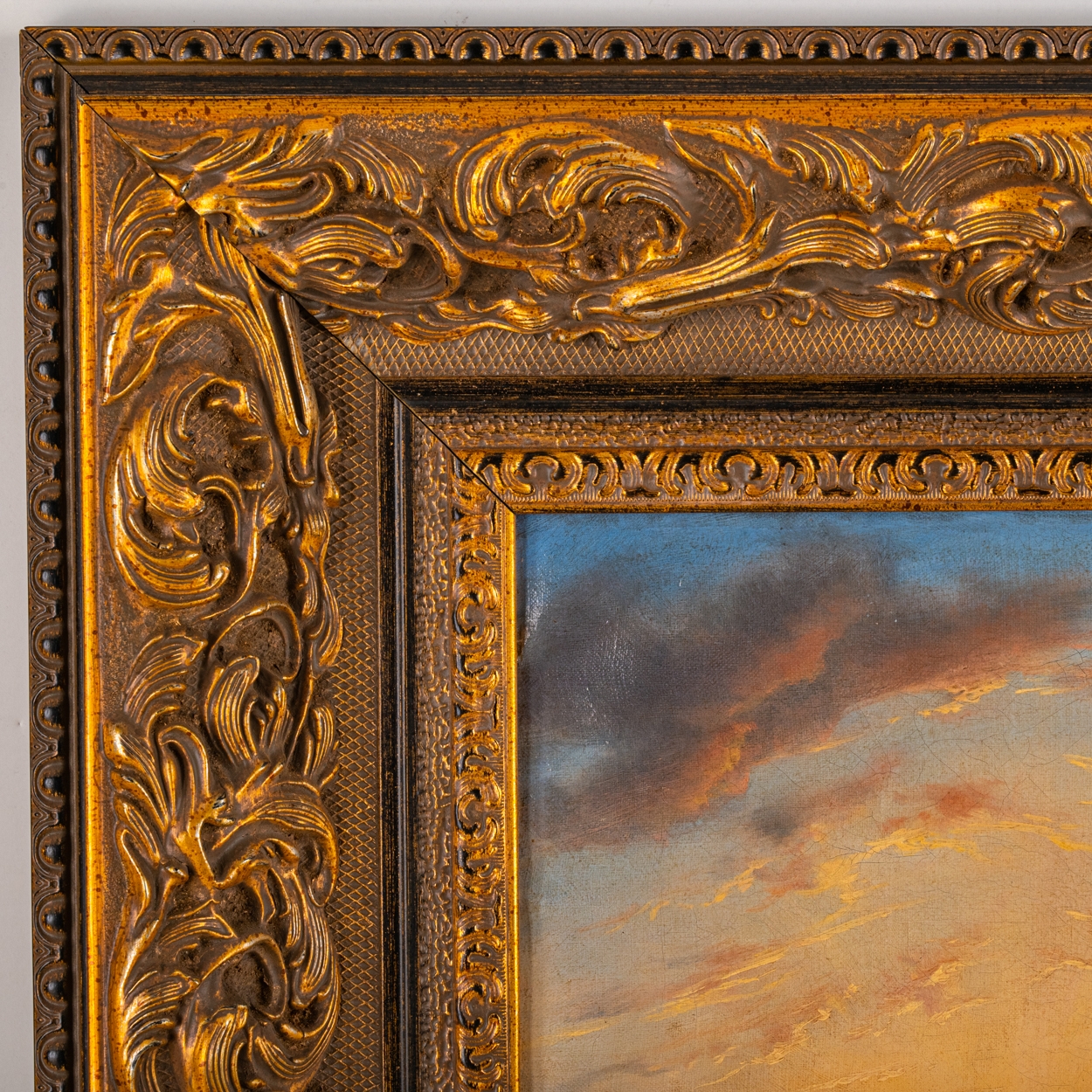 Auguste Mayer | The Mill at Sunset (1873) | MutualArt