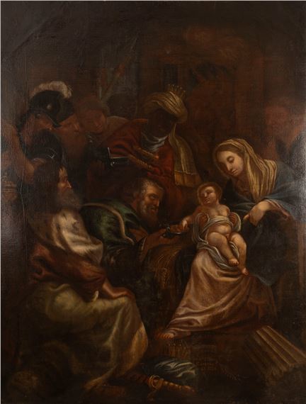 Italian School, 18th Century | Adoration of the Magi (1718) | MutualArt