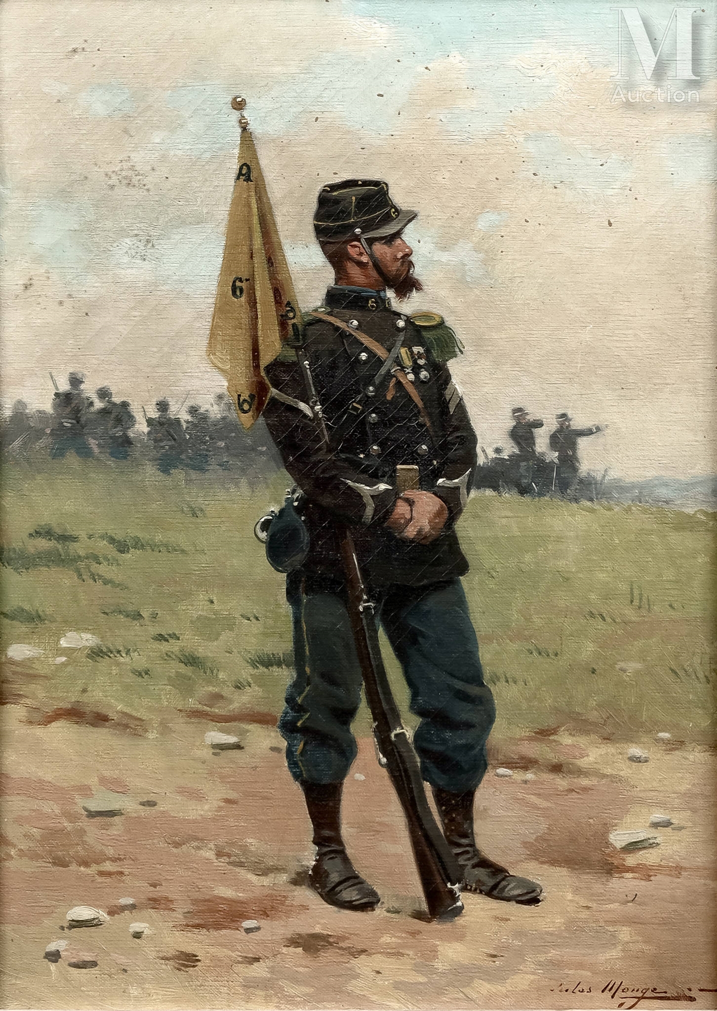 Jules Monge | Soldat du 6ème bataillon des chasseurs alpins | MutualArt
