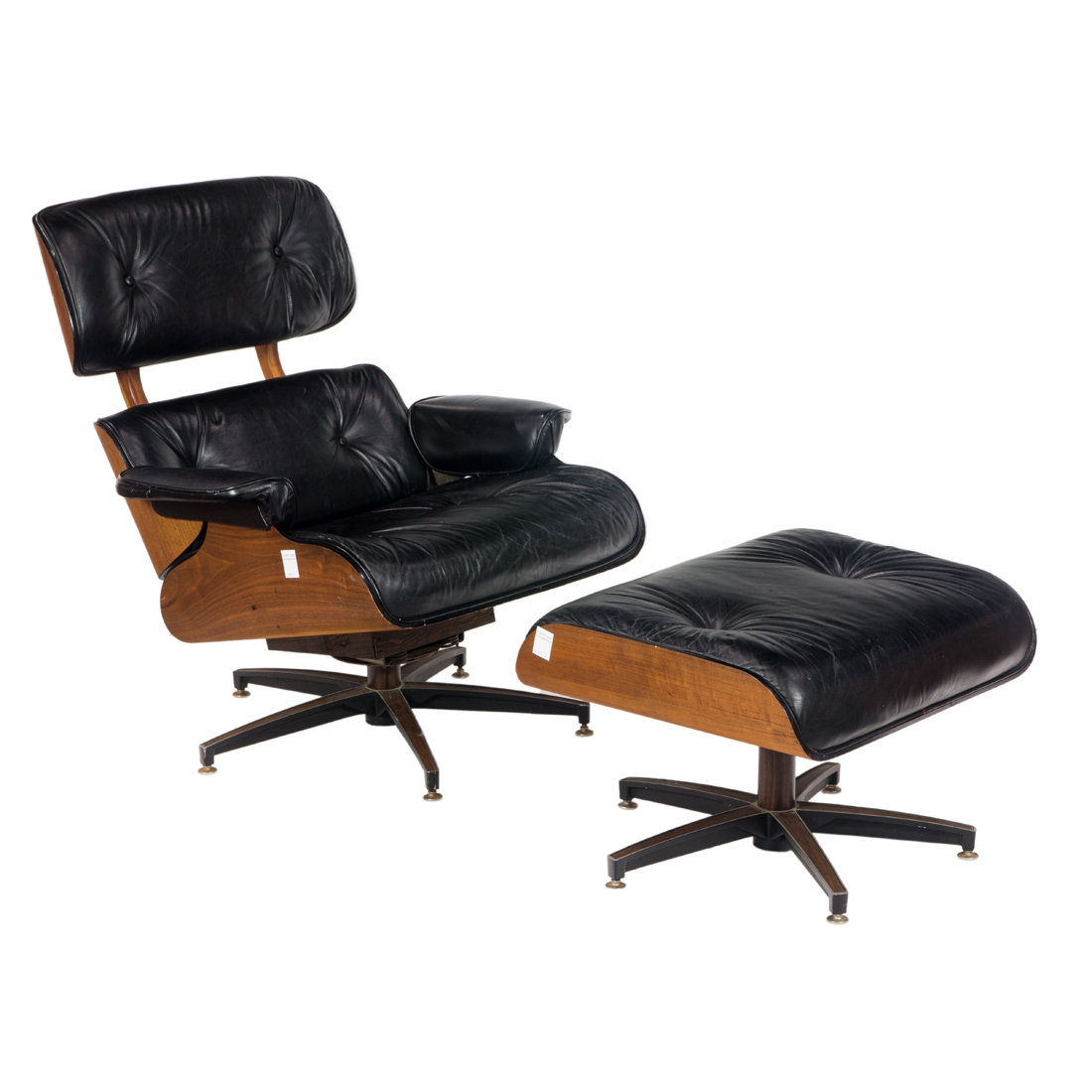 Charles & Ray Eames | Lounge Chair and Ottoman (1960) | MutualArt