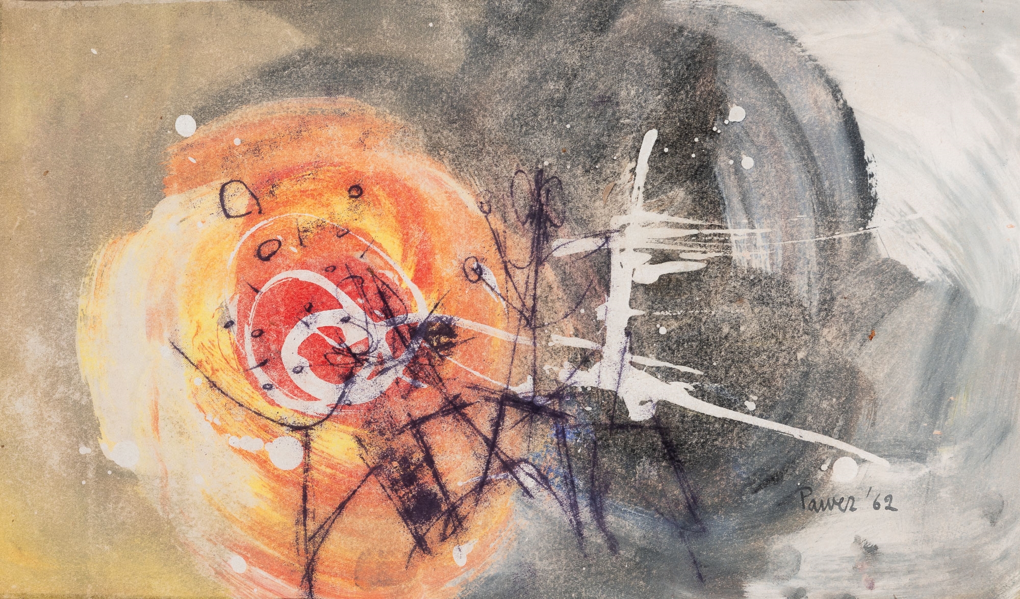 Ahmed Parvez | Untitled (Abstract) (1977) | MutualArt