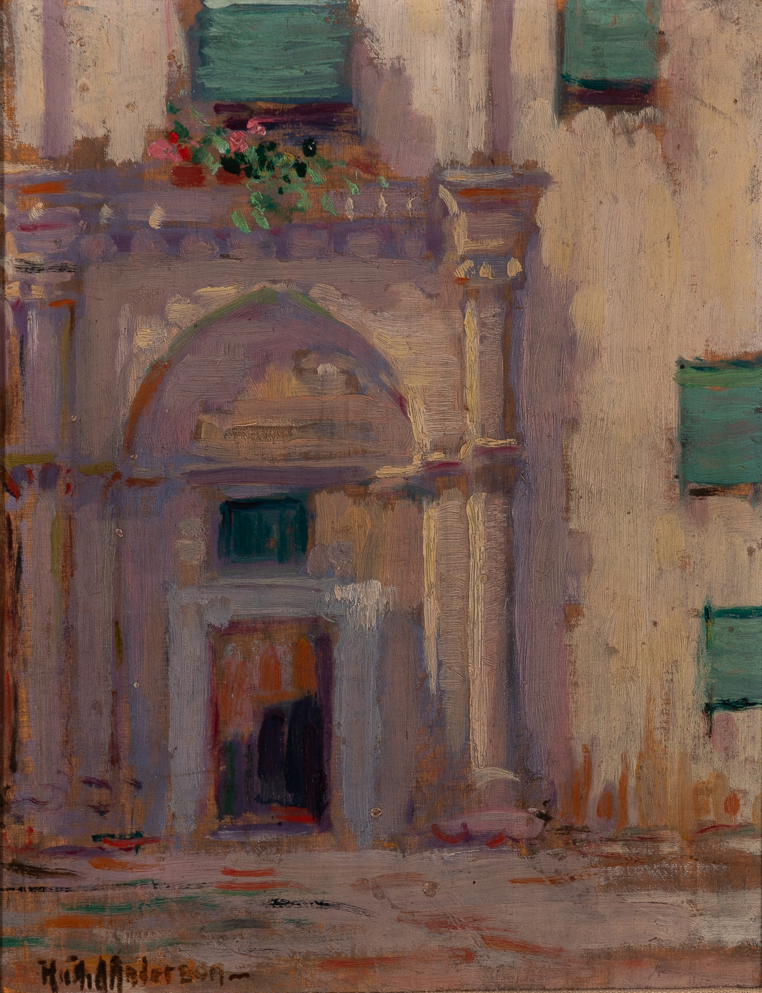 Ruth A. Anderson | Fall Landscape (1942) | MutualArt