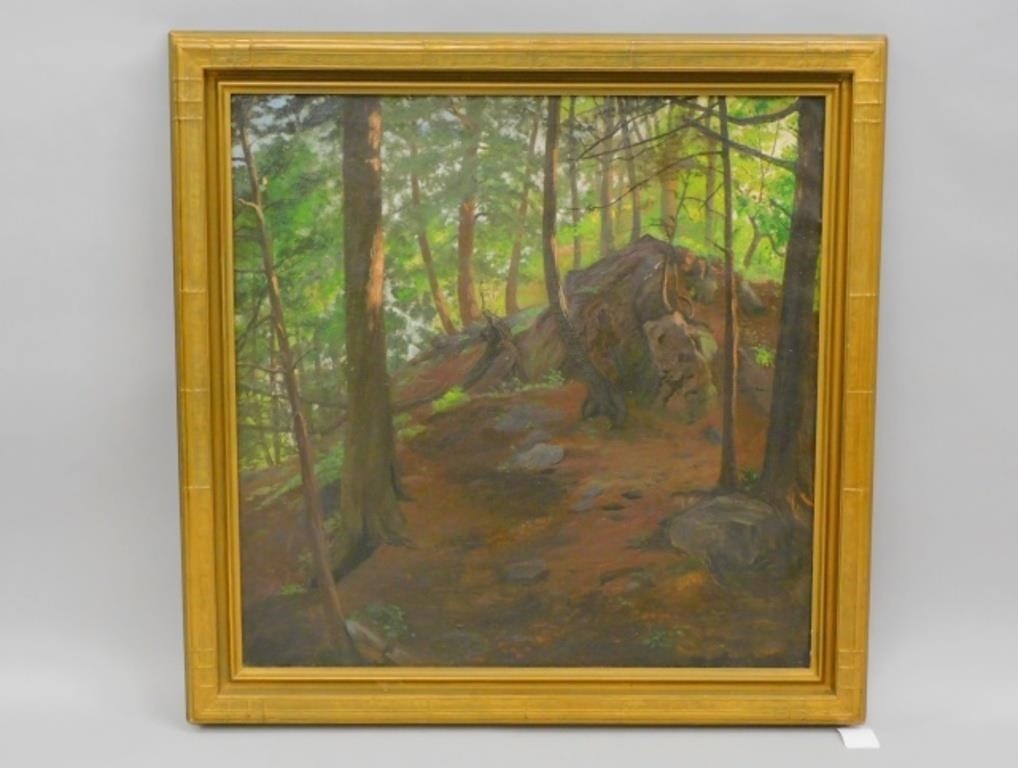 Ivar Elis Evers | Forest landscape (1906) | MutualArt