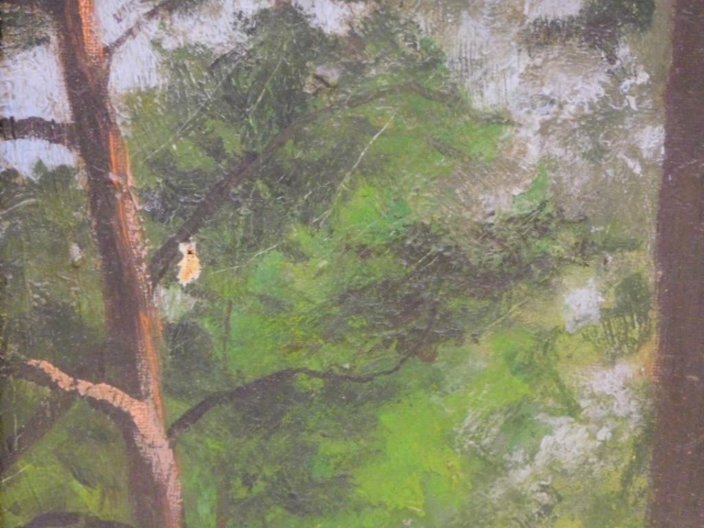 Ivar Elis Evers | Forest landscape (1906) | MutualArt