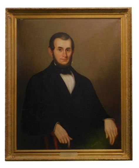 William Allen Wall | Portrait of Abraham Hathaway Howland | MutualArt