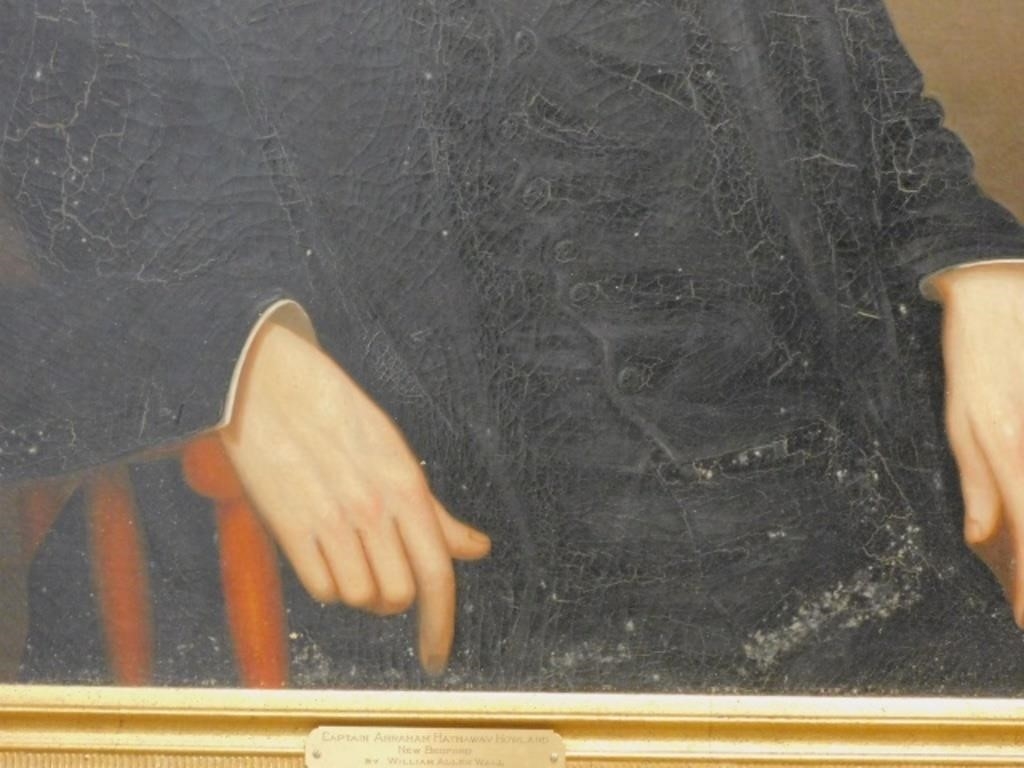 William Allen Wall | Portrait of Abraham Hathaway Howland | MutualArt
