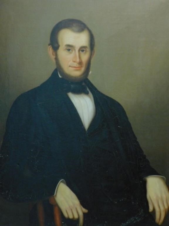 William Allen Wall | Portrait of Abraham Hathaway Howland | MutualArt