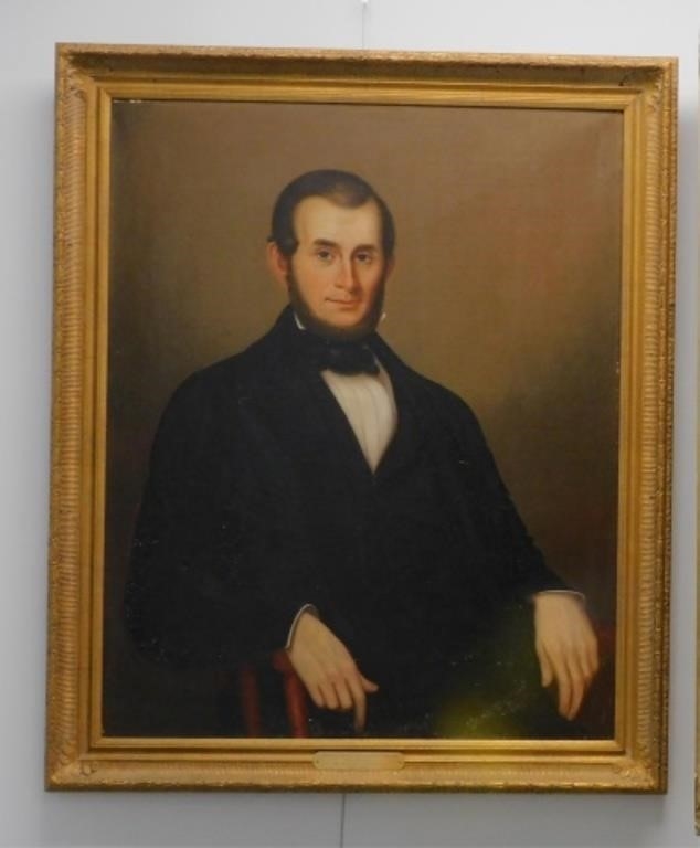 William Allen Wall | Portrait of Abraham Hathaway Howland | MutualArt