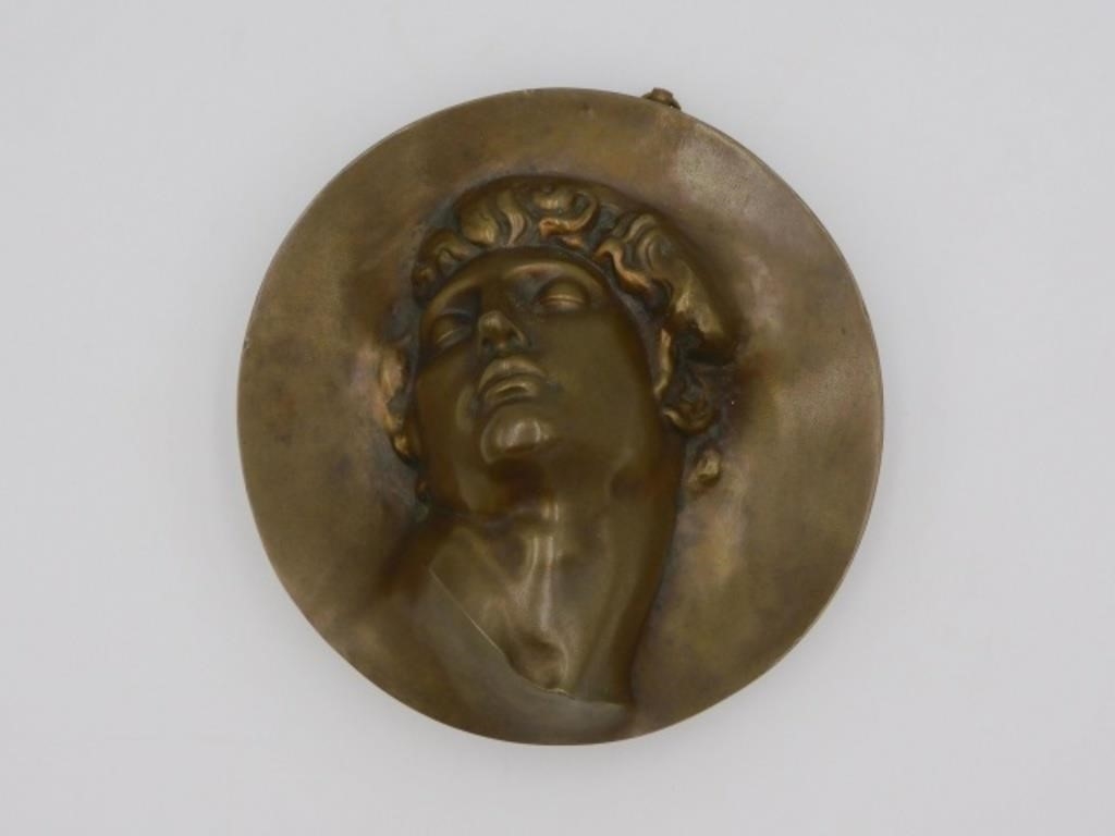 Ferdinand Barbedienne | Bust of a sleeping man | MutualArt