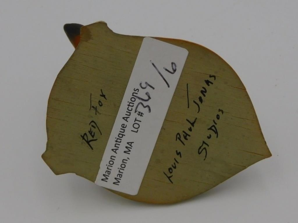 Louis Paul Jonas | Heads of animals to include - black bear; a bob cat ...