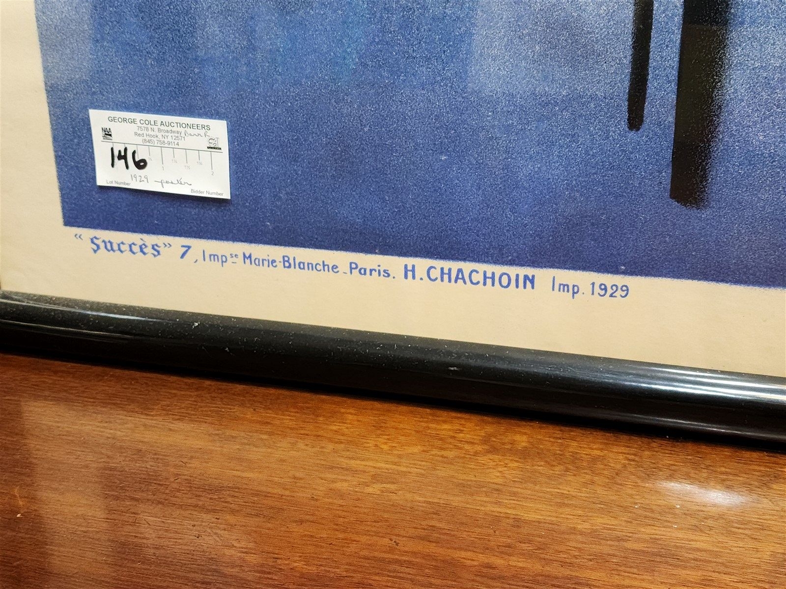 Paul Colin | 1929 POSTER ANDRE RENAUD (1929) | MutualArt