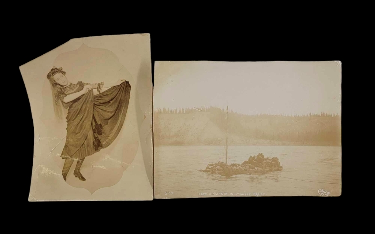 Eric Hegg | Yukon Maiden & Sinking Scow (1898) | MutualArt