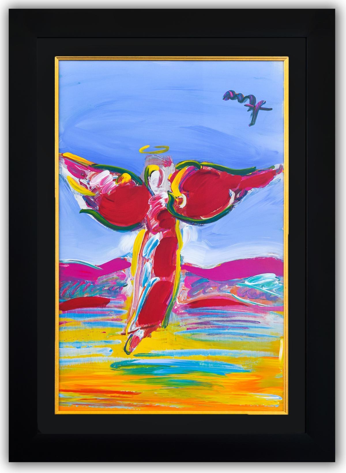 Peter Max | Ascending Angel | MutualArt