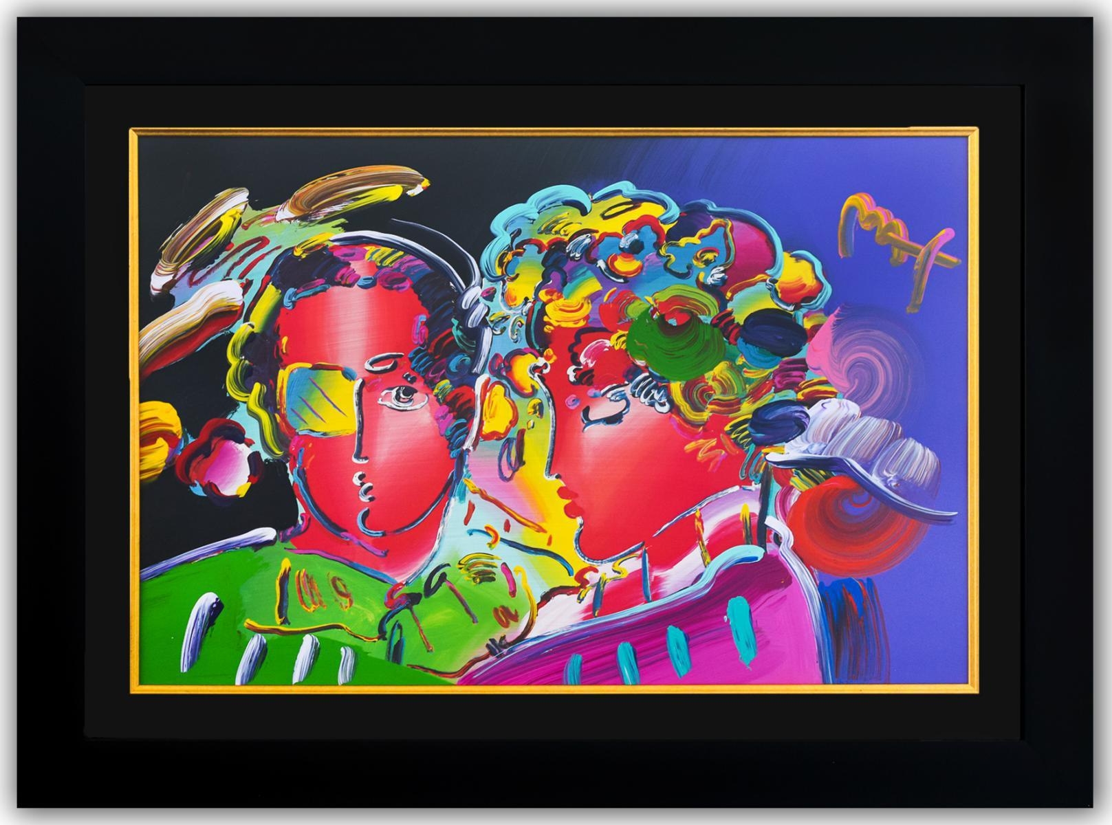 Peter Max | Zero in Love | MutualArt