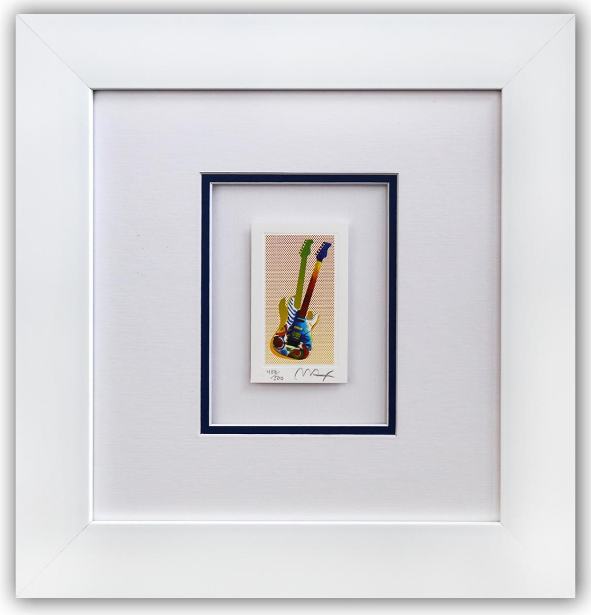 Peter Max | Rock-N-Roll Guitar | MutualArt