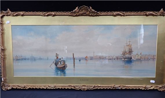 M. Martino | Venice from the grand canal (19th Century) | MutualArt