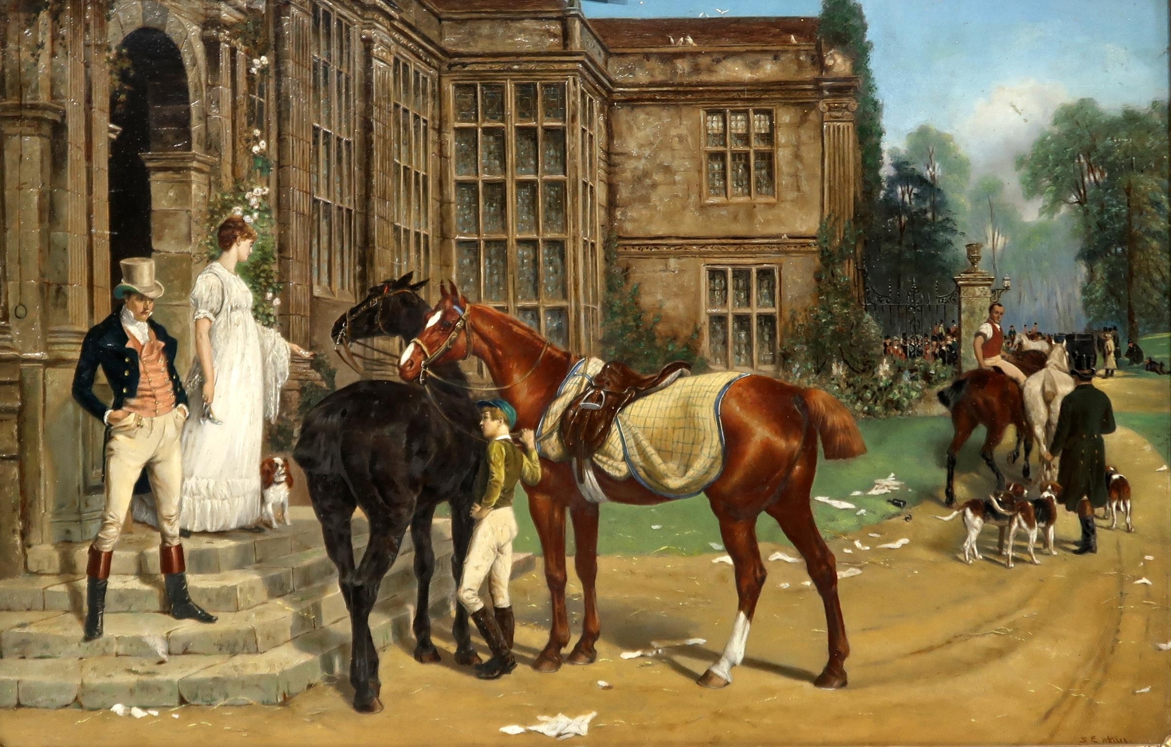 Samuel Edmund Waller | THE DAY OF RECKONING | MutualArt