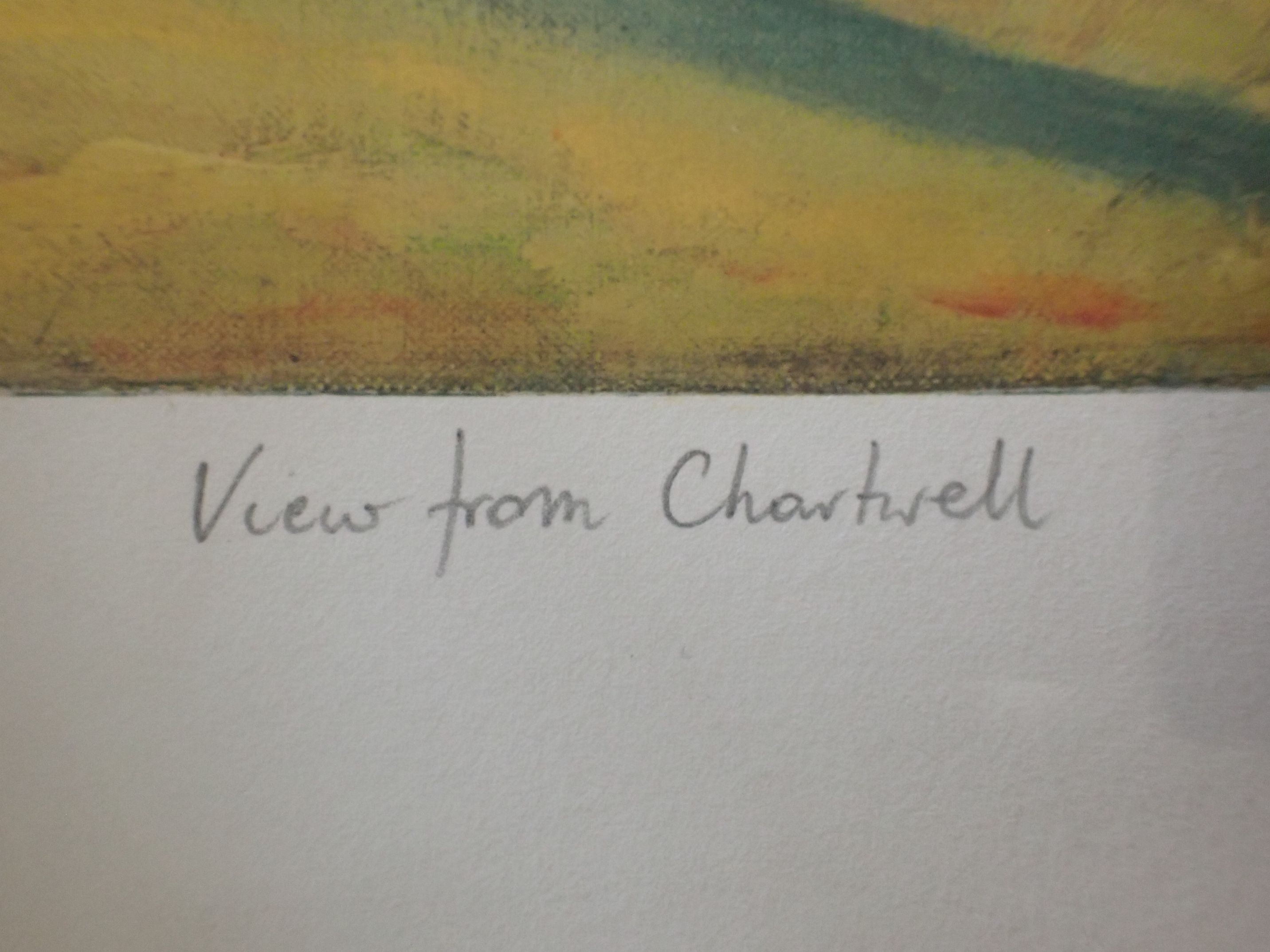 Sir Winston Churchill | View from Chartwell | MutualArt