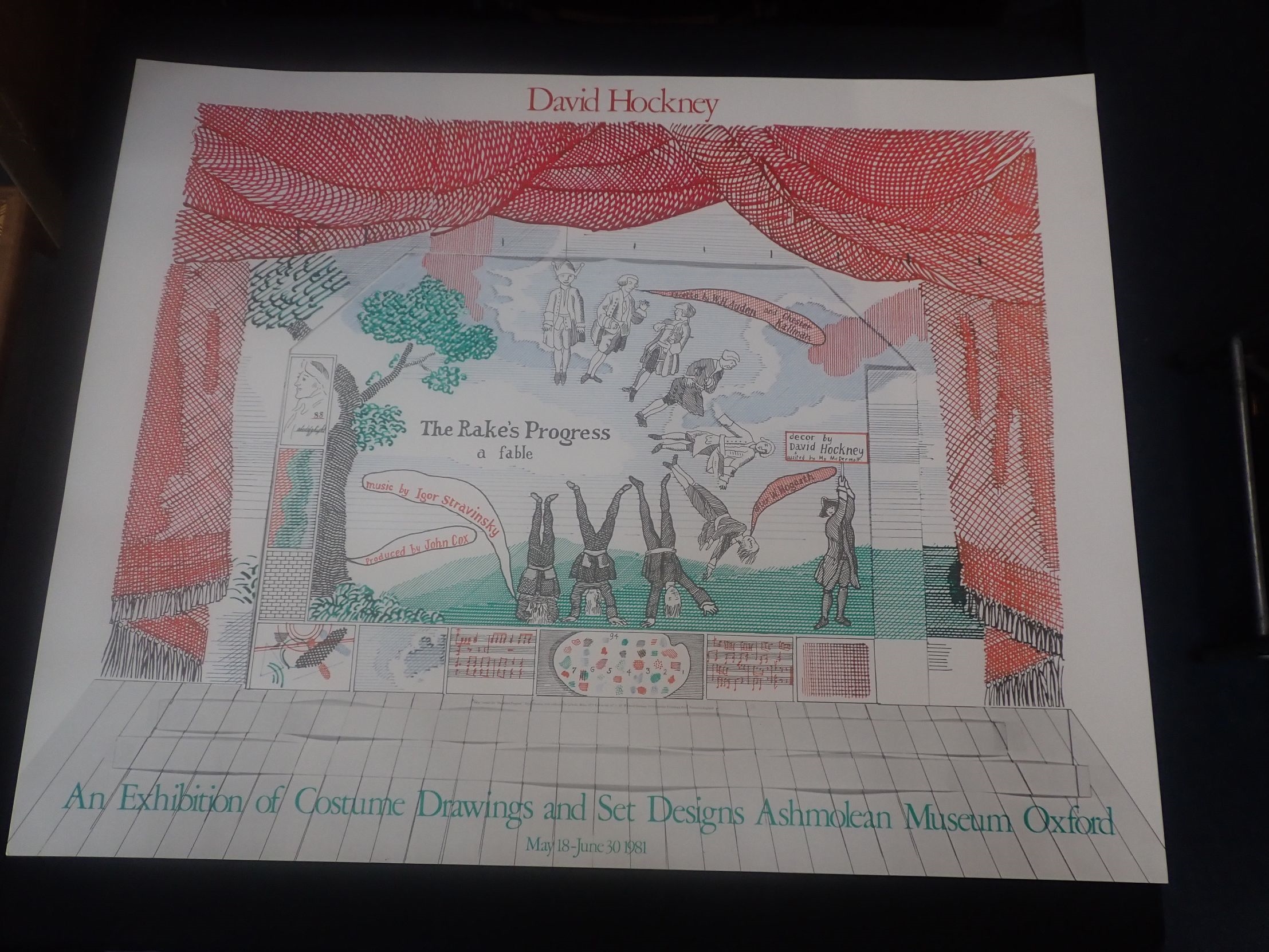 David Hockney | The Rake's Progress (1981) | MutualArt