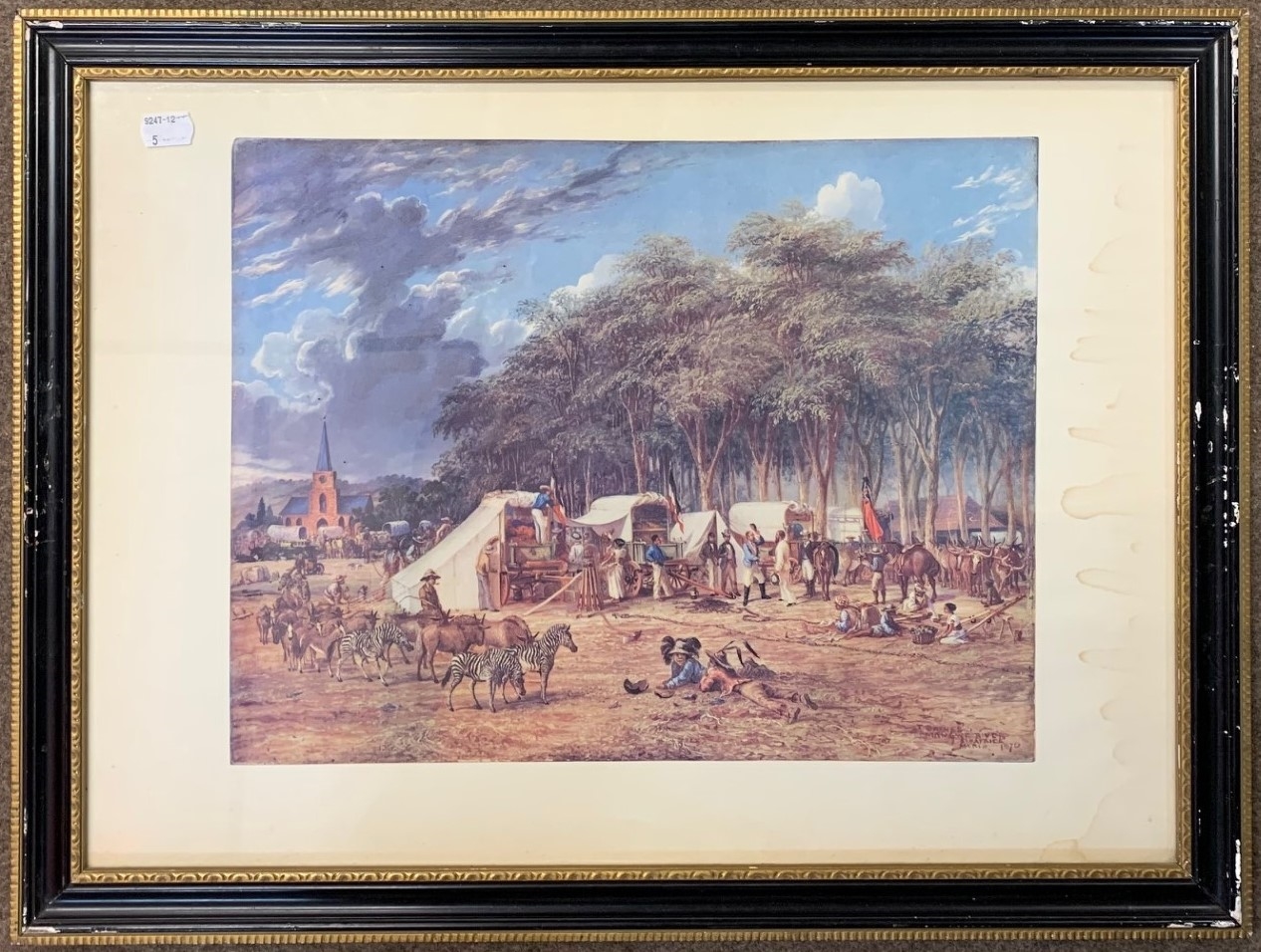 Thomas Baines | A set of six South African lithographs in colour ...