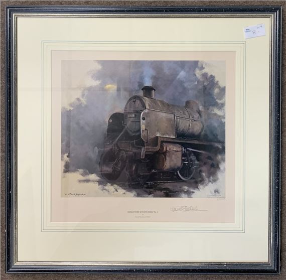 David Shepherd | 'Guildford Steam Shed No.1, No.2 and No.3' | MutualArt