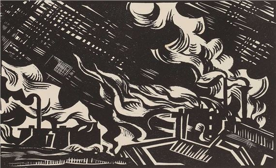 Edward Wadsworth | 'The Black Country' (1889) | MutualArt