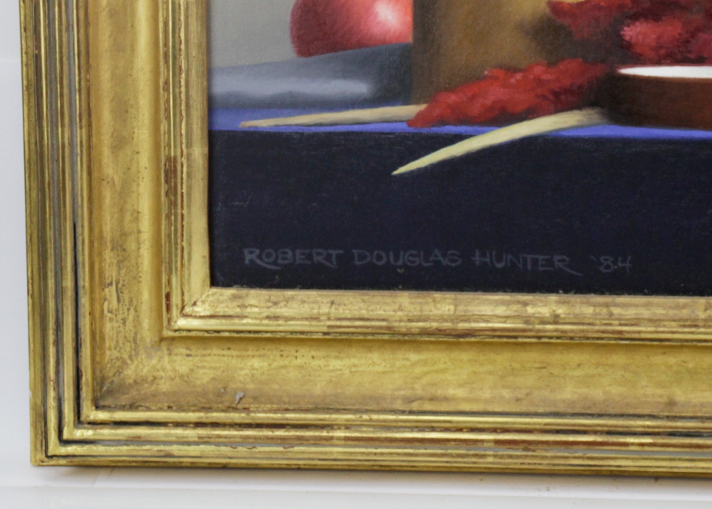 Robert Douglas Hunter | STILL LIFE WITH BRASS VESSEL (84) | MutualArt