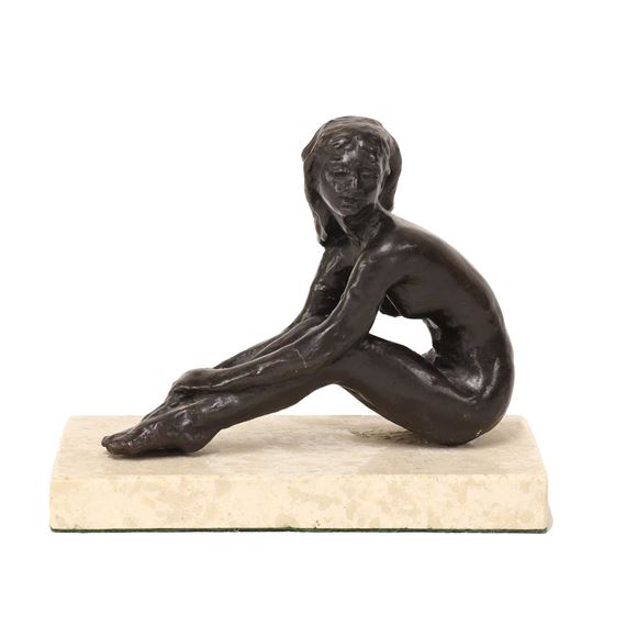 Sydney Charles Harpley Seated Nude 1927 Mutualart