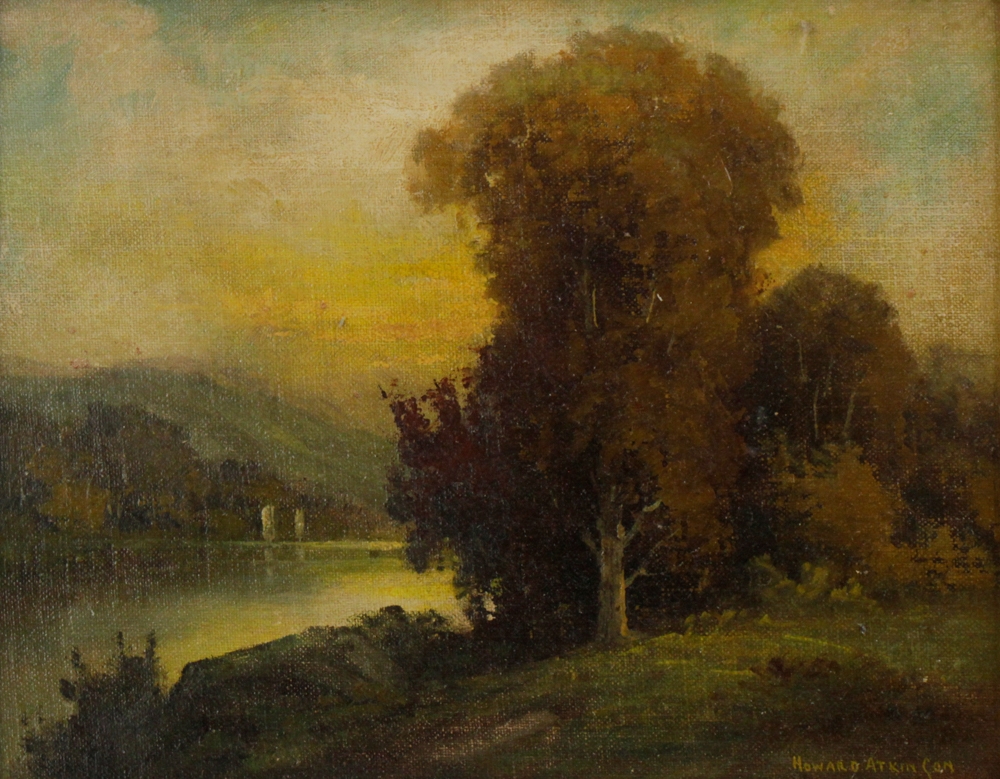 Howard Atkinson | River landscape | MutualArt