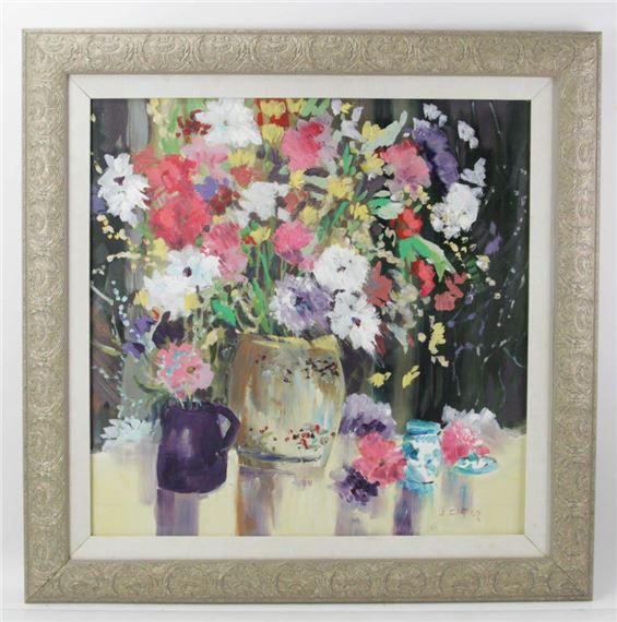 J. Carter | Floral still life | MutualArt