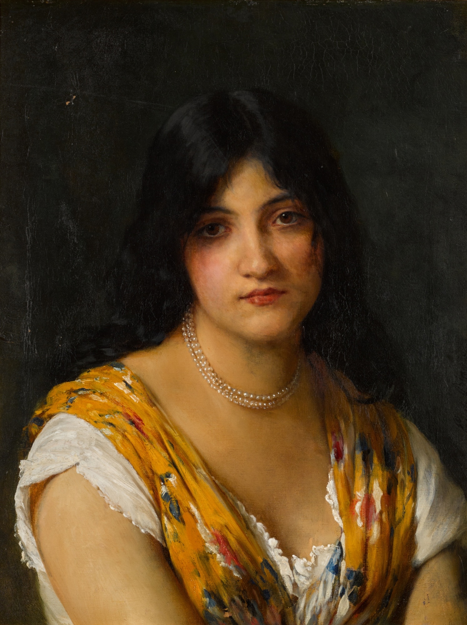 Eugene de Blaas | The New Suitor (1906) | MutualArt