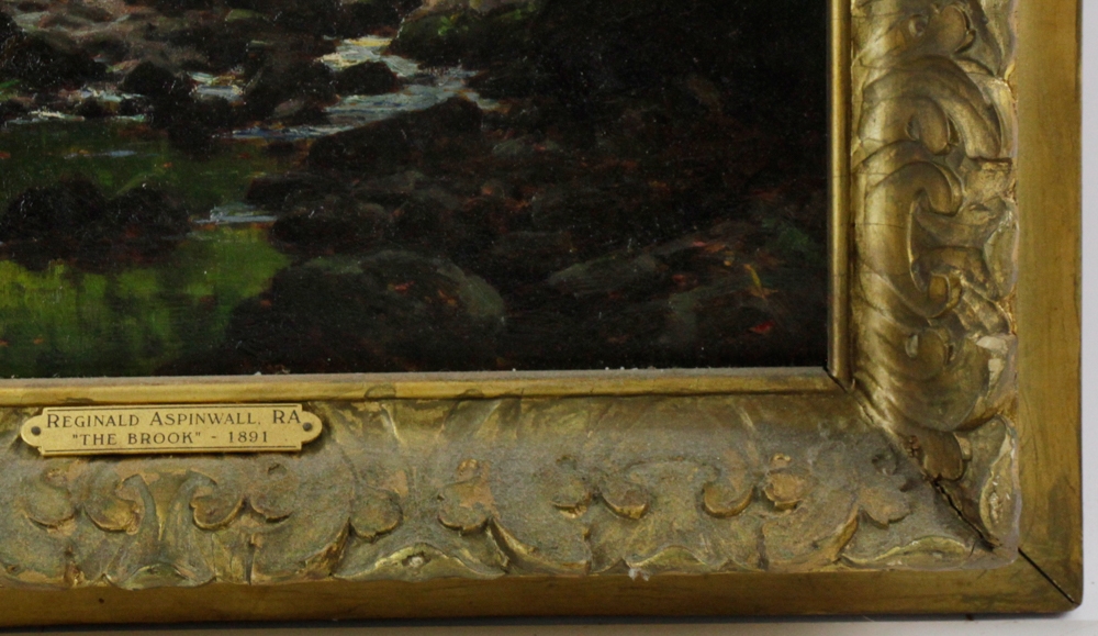 Reginald Aspinwall | The Brook (1891) | MutualArt