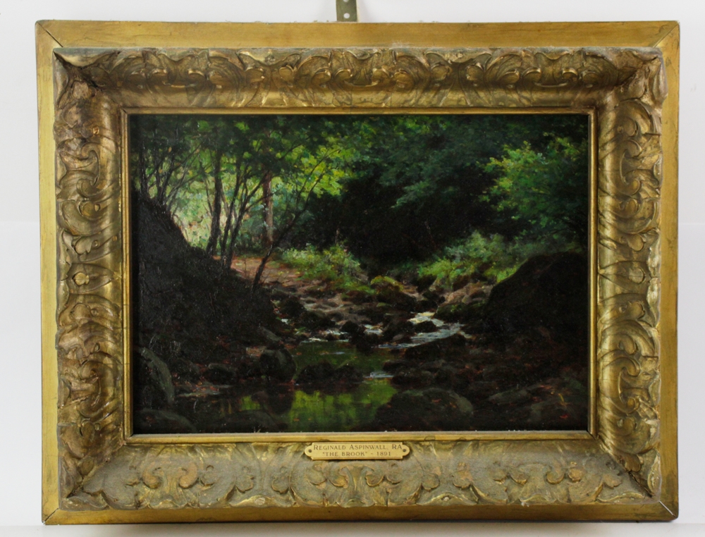 Reginald Aspinwall | The Brook (1891) | MutualArt
