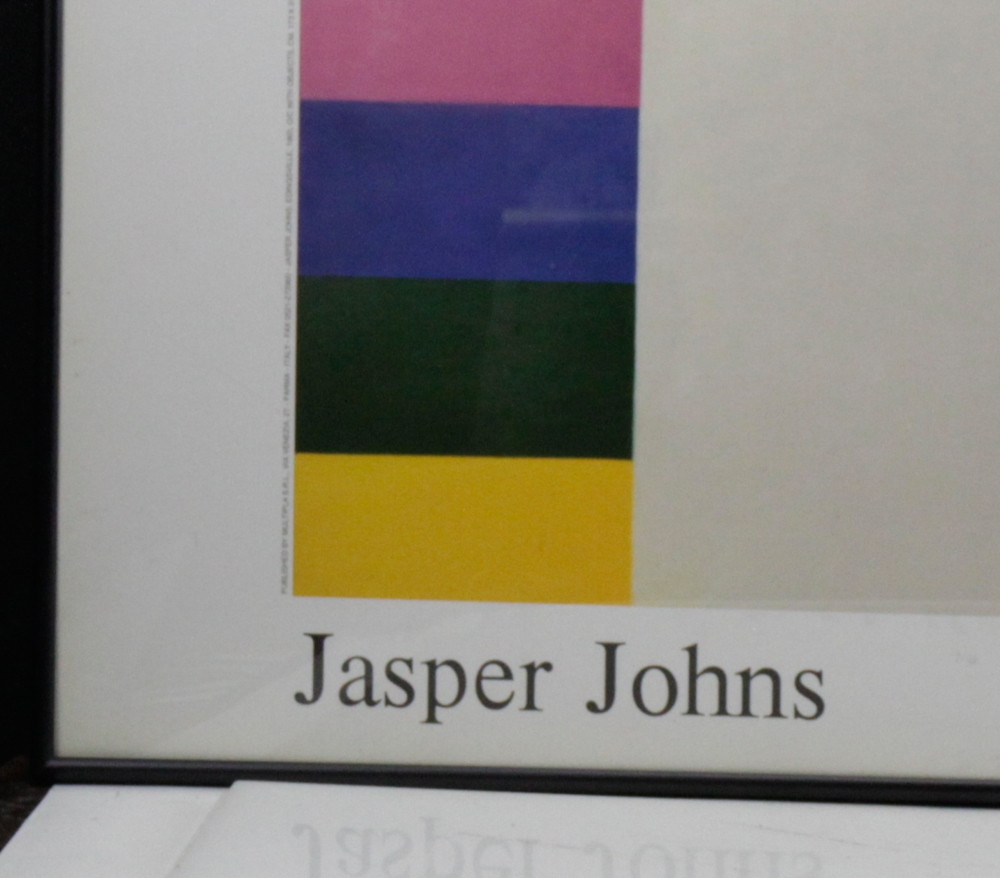 Jasper Johns | Abstract poster (1987) | MutualArt