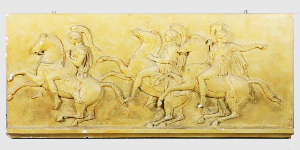 Roman School, 19th Century | Classical Roman style wall relief | MutualArt