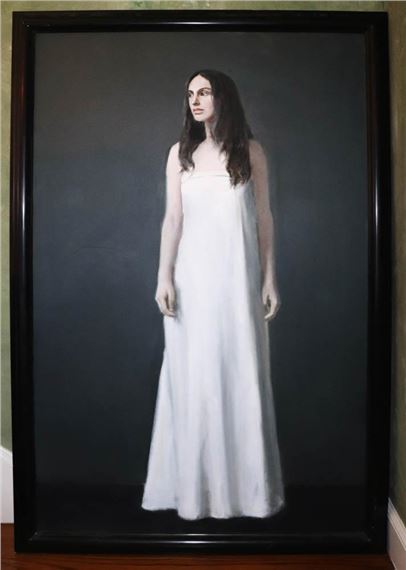 Raymond Han | Portrait of tall brunette | MutualArt