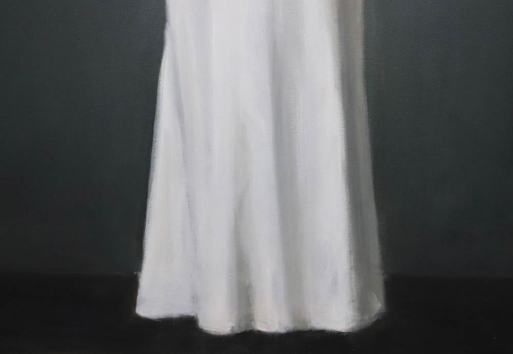 Raymond Han | Portrait of tall brunette | MutualArt