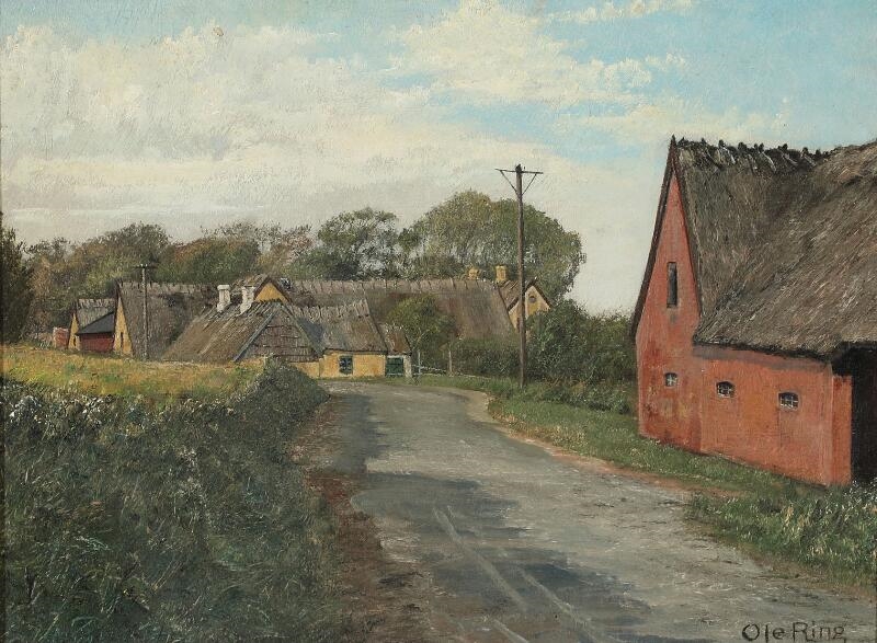 Ole Ring | Landsbyen Klint i Odsherred | MutualArt