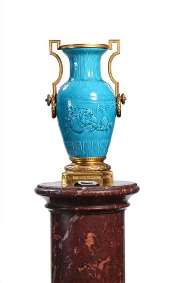 Joseph-Theodore Deck | Chinoiserie Vase (19th Century) | MutualArt