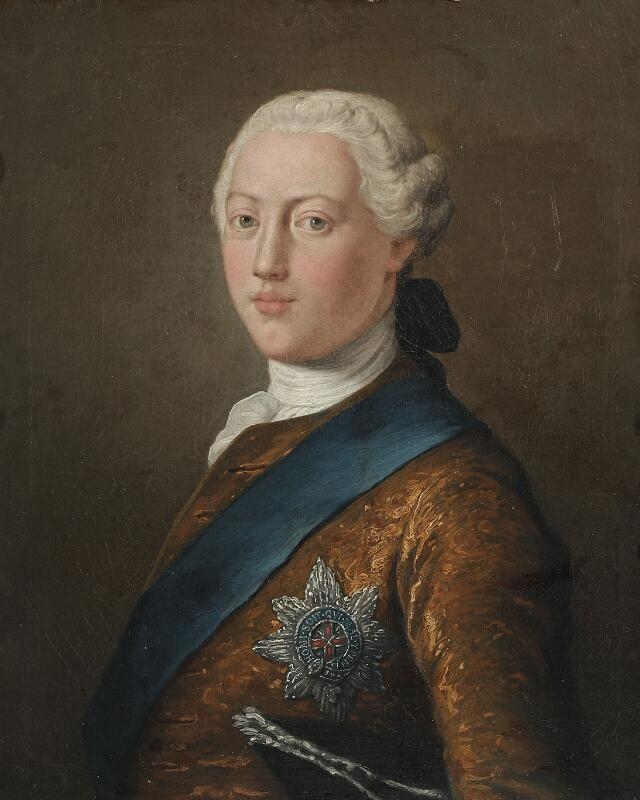 British School, 18th Century | Portrait of King George III wearing The ...
