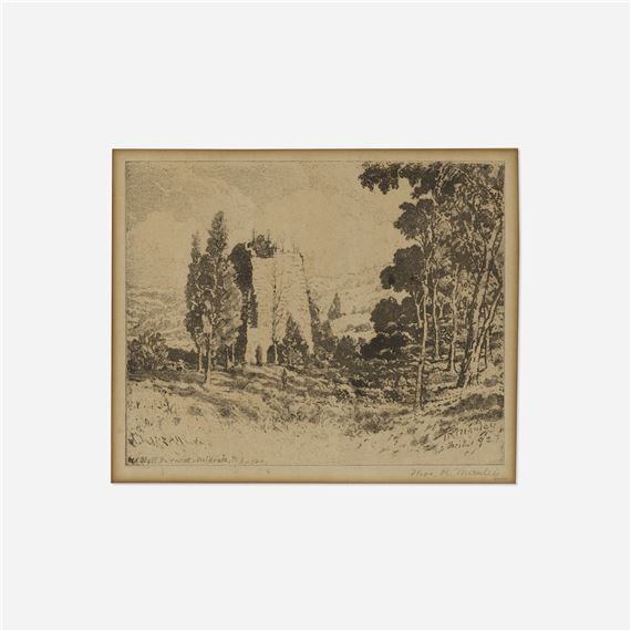 Thomas Rathbone Manley | Old Blast Furnace at Midvale, NJ (1924 ...