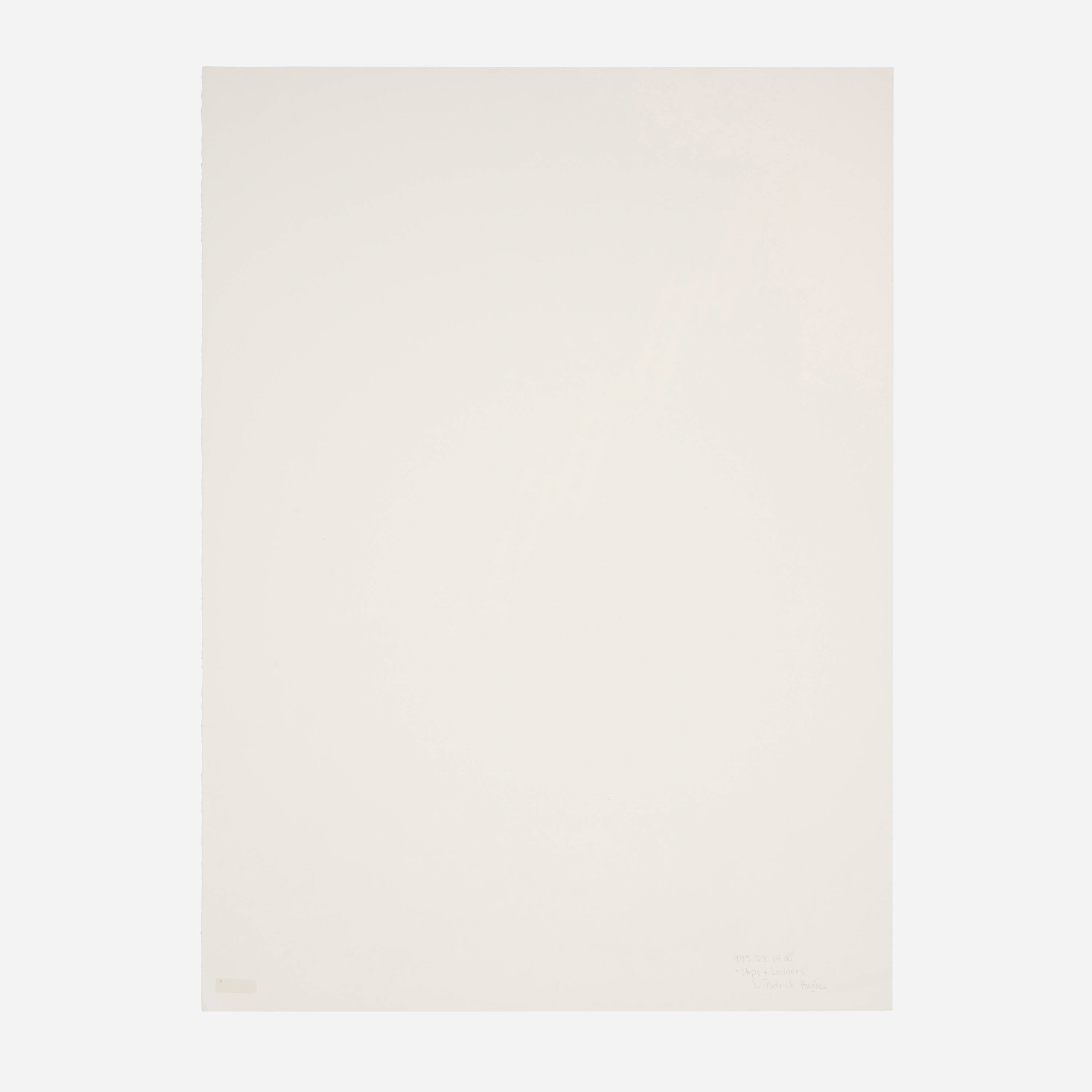 Patrick Hughes | Steps and Ladders (1981) | MutualArt