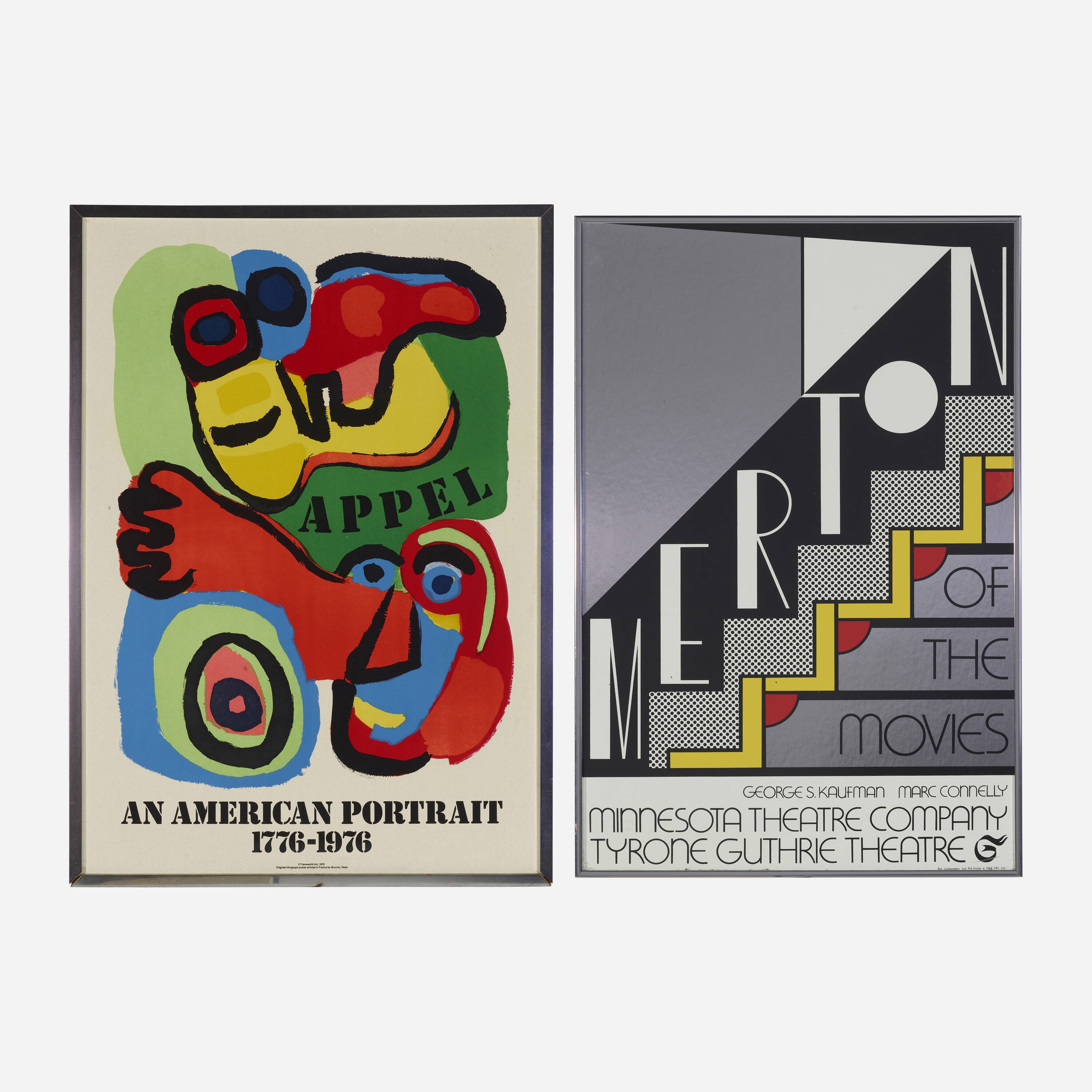 Karel Appel | Two posters | MutualArt