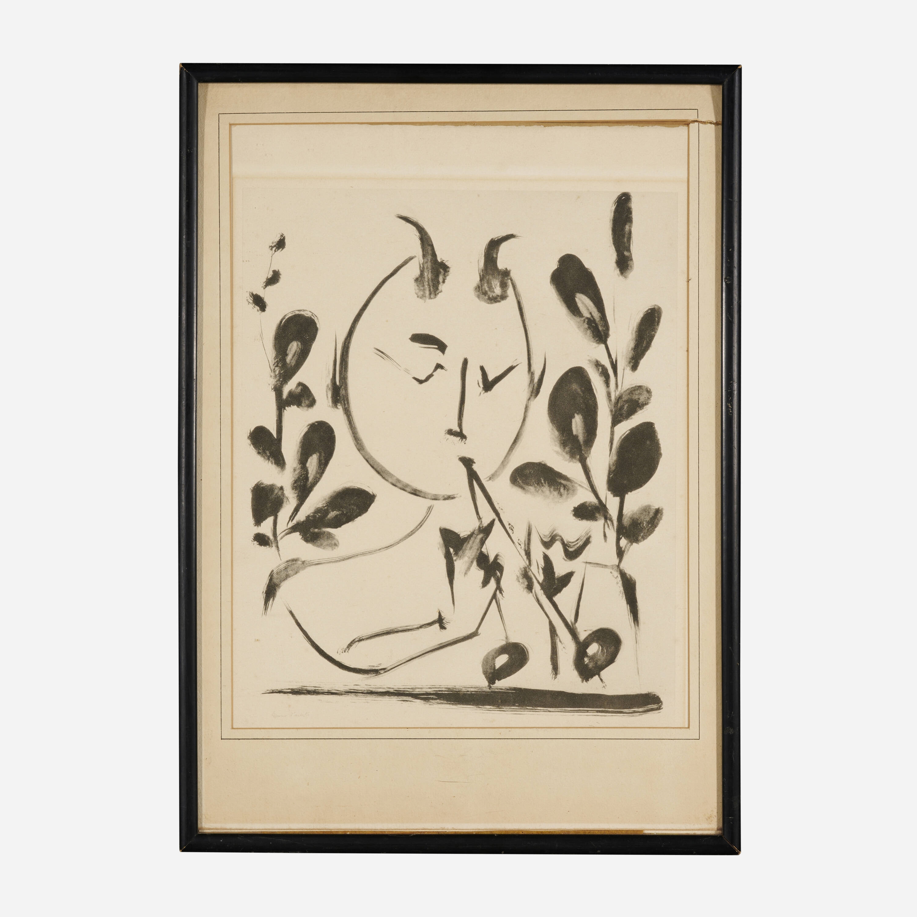 Pablo Picasso | Faune aux branchages (1948) | MutualArt