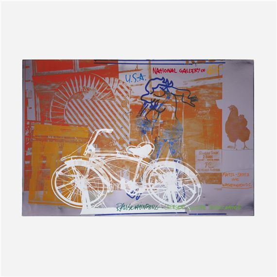 Robert Rauschenberg | Bicycle, National Gallery of Art (1991) | MutualArt