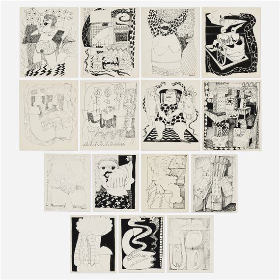 James Clover | Collection of fifteen works (1964) | MutualArt