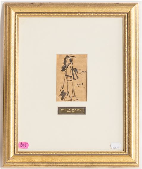 Pablo Picasso | Walking Man (1909) | MutualArt